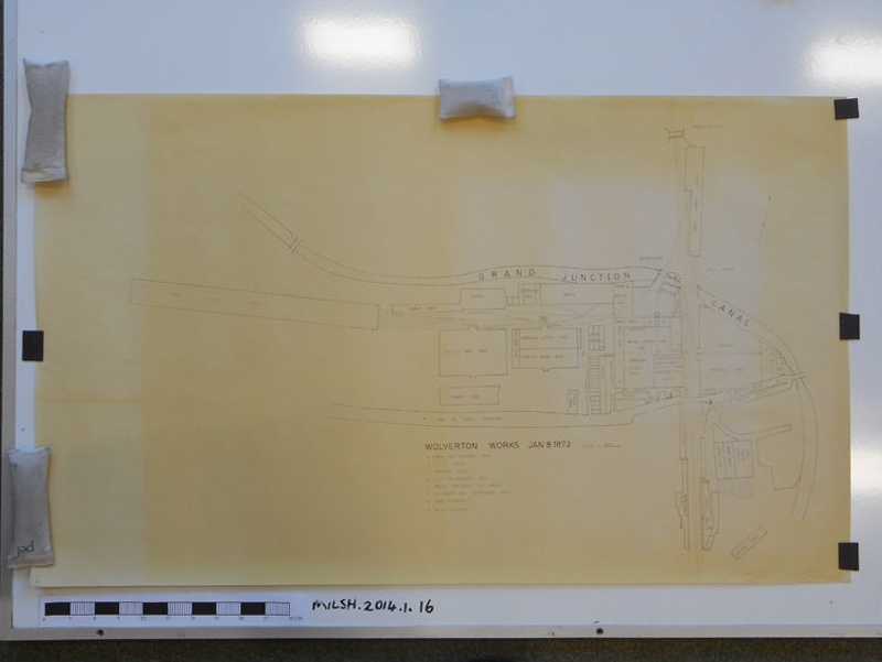 Wolverton Works Jan 8 1873 plan ; 08.01.1873; MILSH:2014.1.16 | eHive