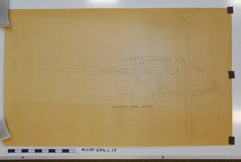 Wolverton Works Jan 8 1873 plan ; 08.01.1873; MILSH:2014.1.17 | eHive