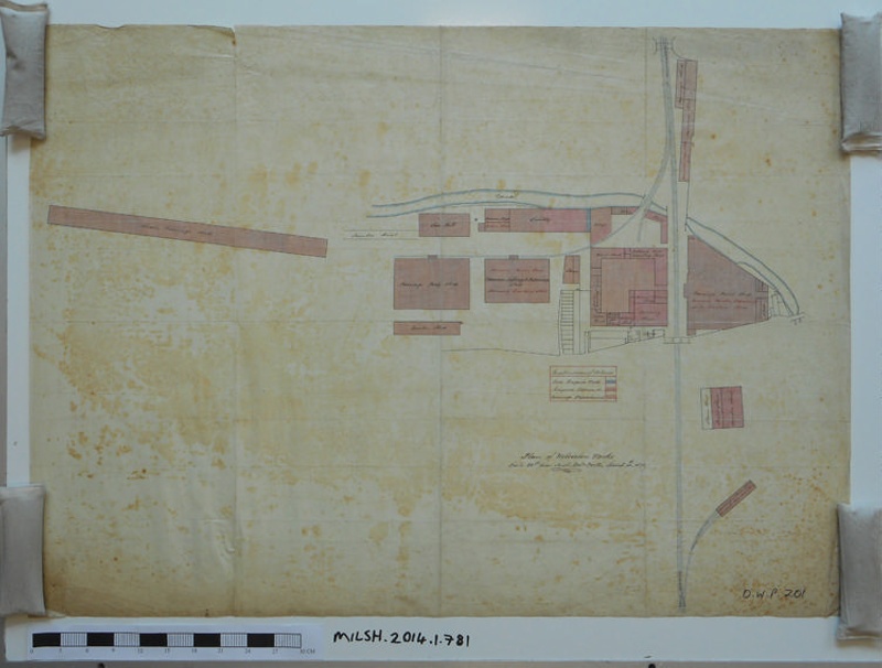 Plan of Wolverton Works; 30.03.1870; MILSH:2014.1.781 | eHive