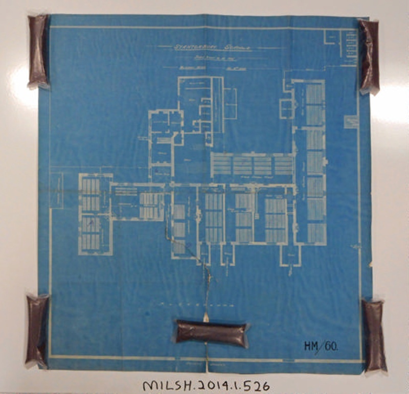 Plan of Stantonbury Schools ; 12.11.1894; MILSH:2014.1.526 | eHive