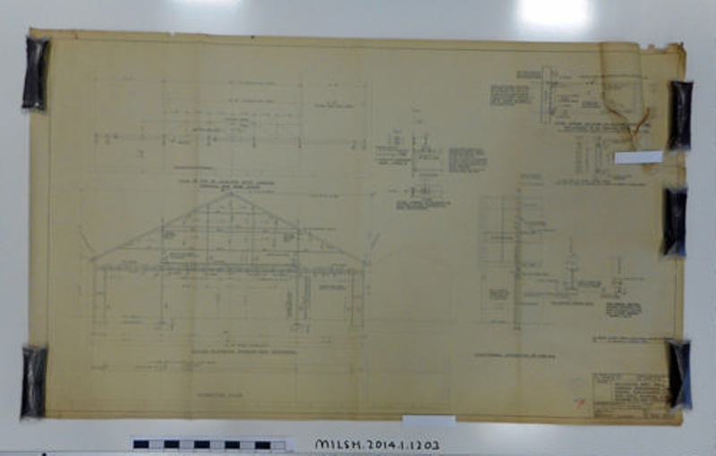 NEW WORKS (S.W) WOLVERTON WEST WALL CARRIAGE UNDERFRAMING SHOP GENERAL ...