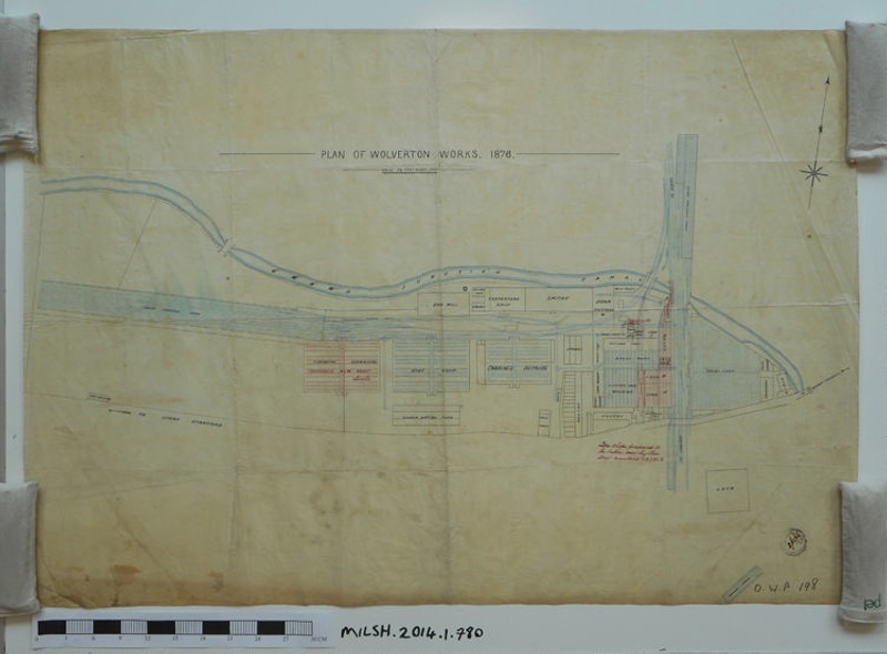 Plan of Wolverton Works 1876; 02.12.1876 ; MILSH:2014.1.780 | eHive