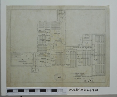 WOLVERTON SCHOOL (Girls and Infants) GROUND PLAN OF SCHOOL ROOMS ...