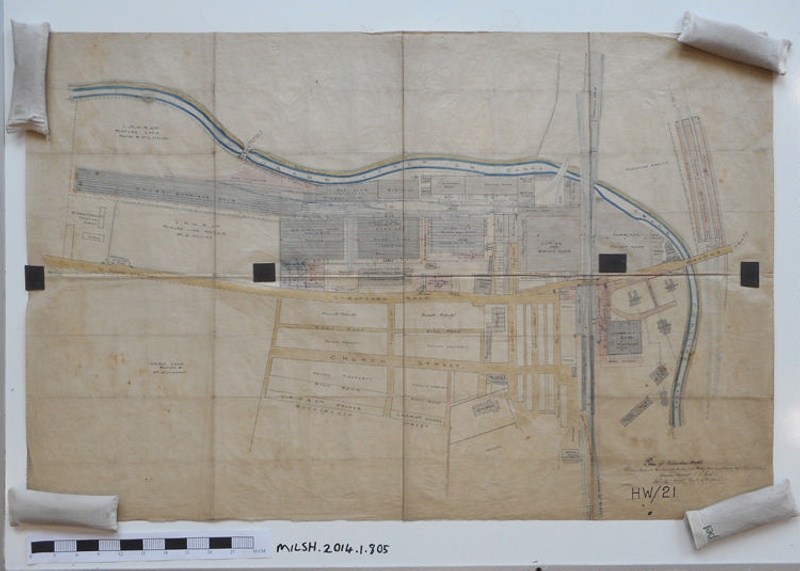 PLAN OF WOLVERTON WORKS; 06.12.1882; MILSH:2014.1.805 | eHive