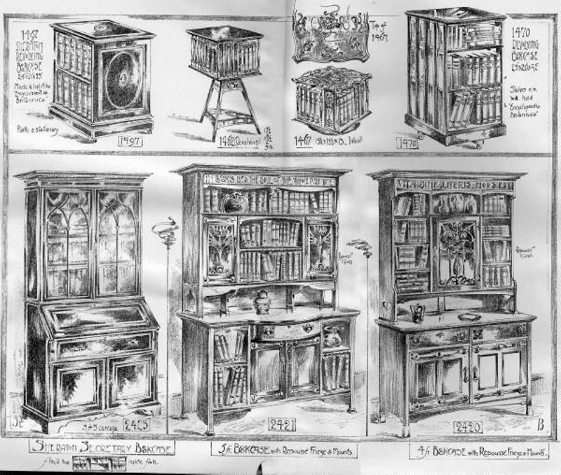 Bookcase Drawing