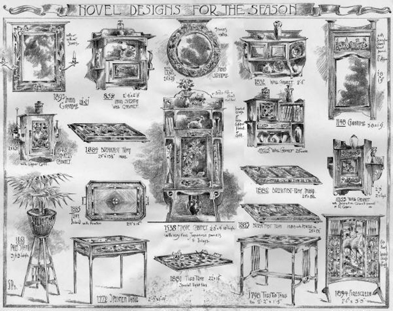 Novel Designs for the Season (Drawing from Catalogue); Shapland and ...