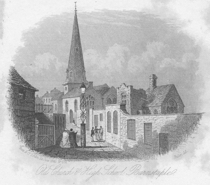 St Peters Church, Barnstaple; Rock and Co; 24 06 1849; 21166 | eHive