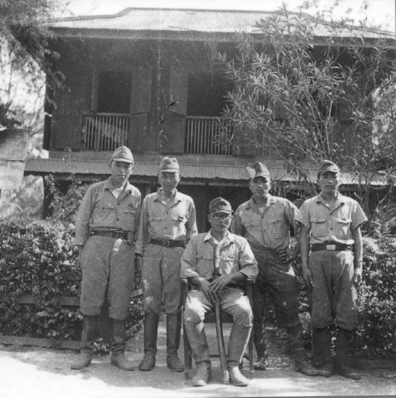 Group of Japanese soldiers in Siam (now Thailand); 1941-1945; 1328 | eHive