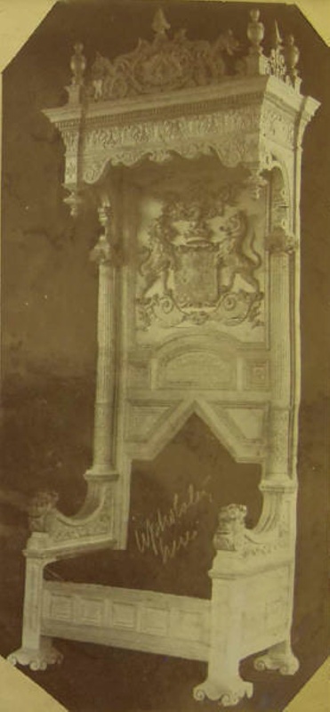 Masonic Throne,Masonic Fraternity Cardiff,Lord Llanghirick,1875,Masons ...