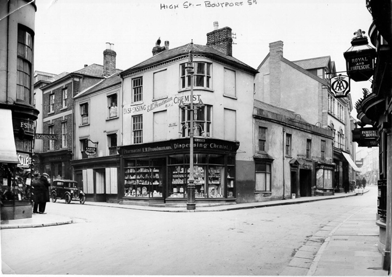 The Corner of High Street with Boutport Street, Barnstaple; 2006; 289 ...