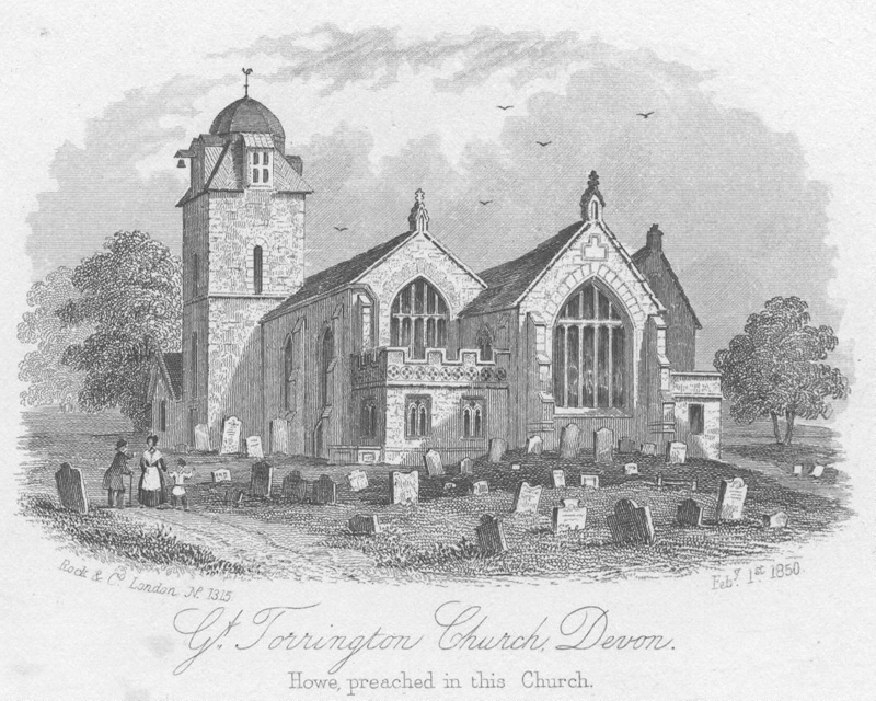 Great Torrington Church, Devon; Rock and Co; 01 02 1850; 21315 | eHive