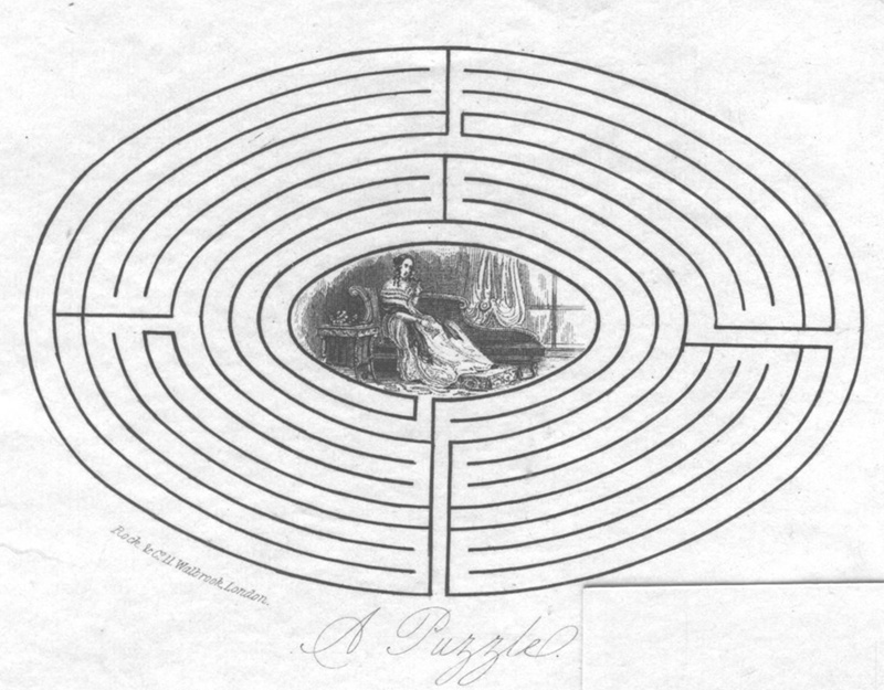 Oval Puzzle Maze; Rock and Co; 28029 | eHive
