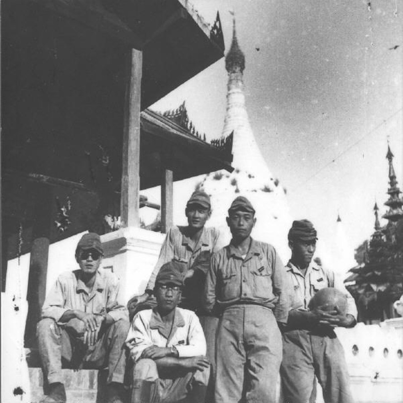 Japanese soldiers in SIam (now Thailand).; 1941-1945; 1330 | eHive