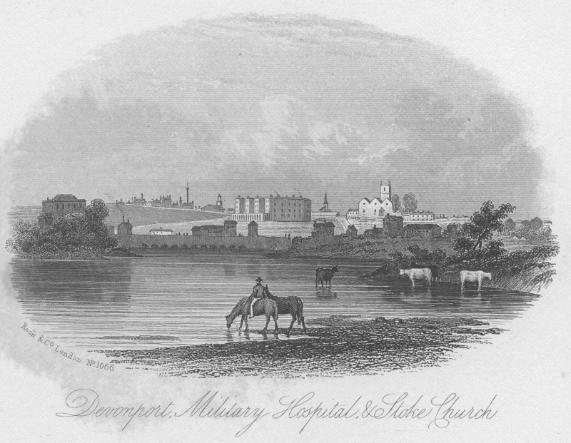 Devonport Military Hospital & Stoke Church; Rock and Co; 21066 | eHive