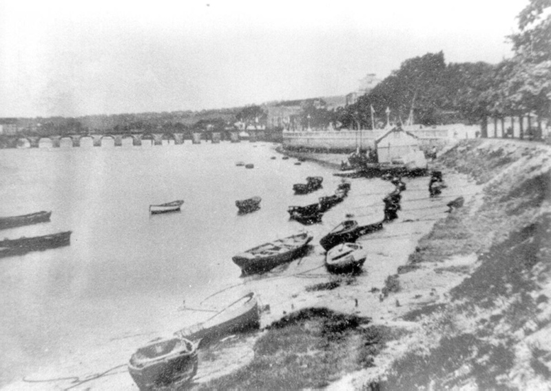 The Boathouse on the River Taw at Barnstaple; 1900-1920; 658 | eHive