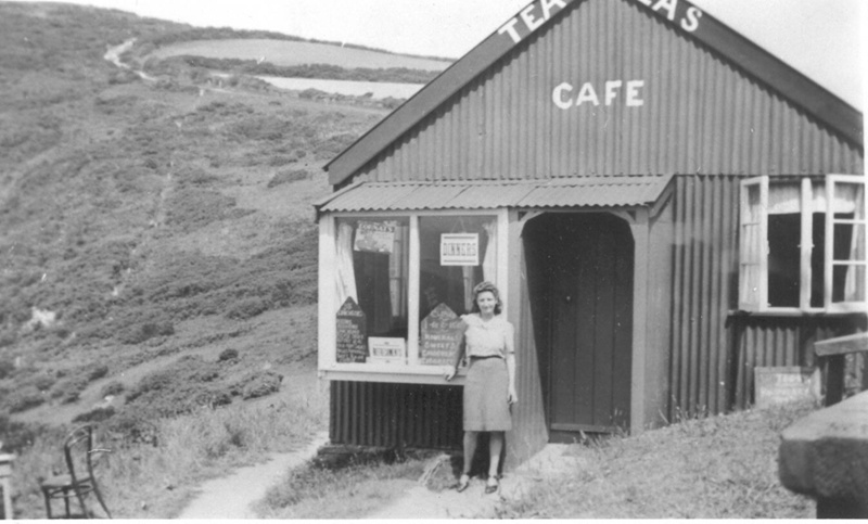 Cafe above Wild Pear Beach, Combe Martin; 1975-1985; 31-99121 | eHive