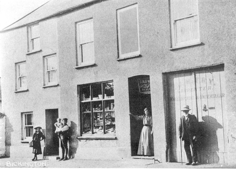 Polly Fry In Doorway Of Anchor Cottage; 1900; 1036 | eHive