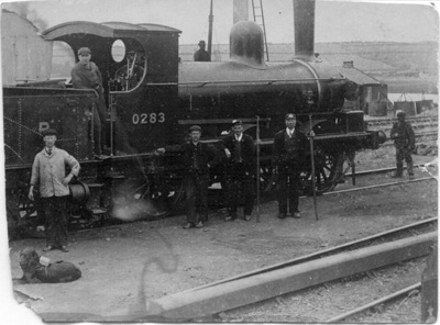 Steam Engine at Fremington Quay; 1900-1920; 1171 | eHive