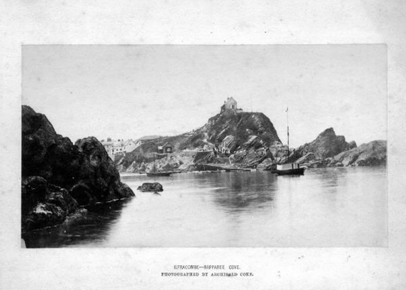 Ilfracombe Harbour - Rapparee Cove c.1860; 1860; 27-7580 | eHive