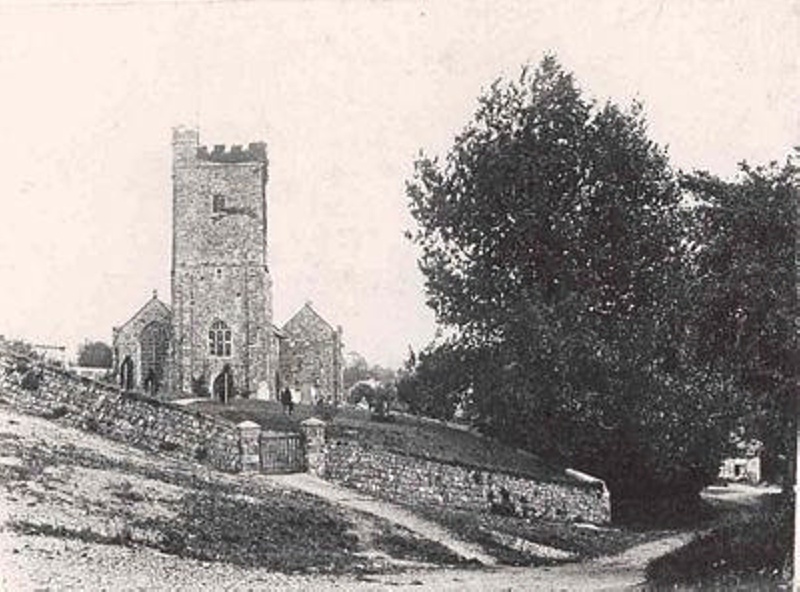 Old St Paul's Church, Landkey - 5: Church and Blacksmith's Shop; 1138 ...
