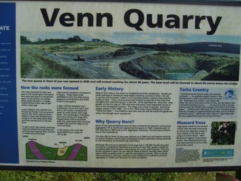 Venn Quarry sign; 66-11948 | eHive