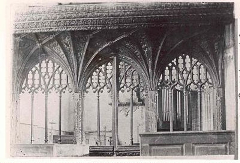 Inside St Paul's Church, Landkey - 5: The Screen; 1184 | eHive