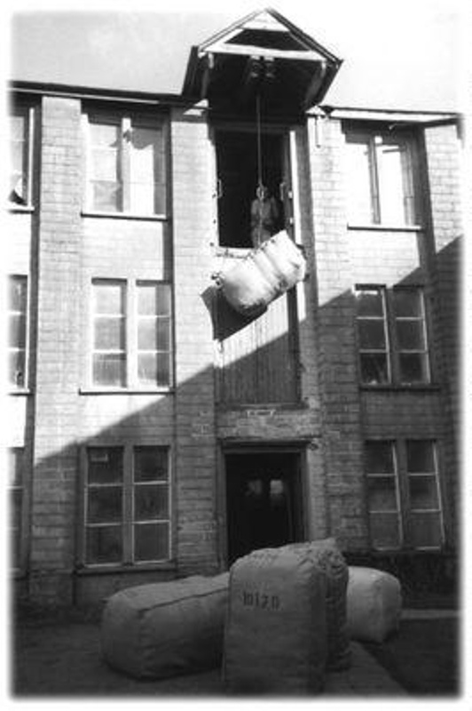 A building of the wool factory thought to be original corn mill ...