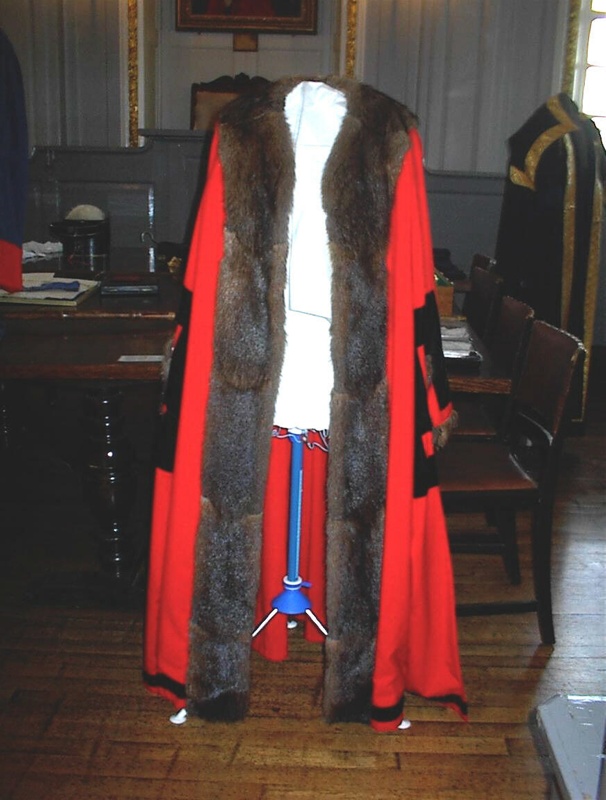 Mayor's Robe; Ruth Spires; 21/9/2002; 1079 | eHive