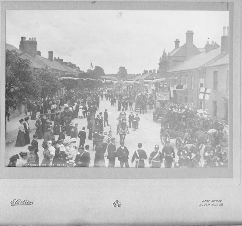 Coronation celebrations King Edward VII South Molton; Elizabeth Askew ...