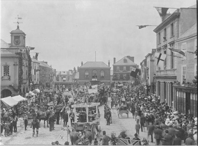 Queen Victoria's Diamond Jubilee Celebrations The Square South Molton ...