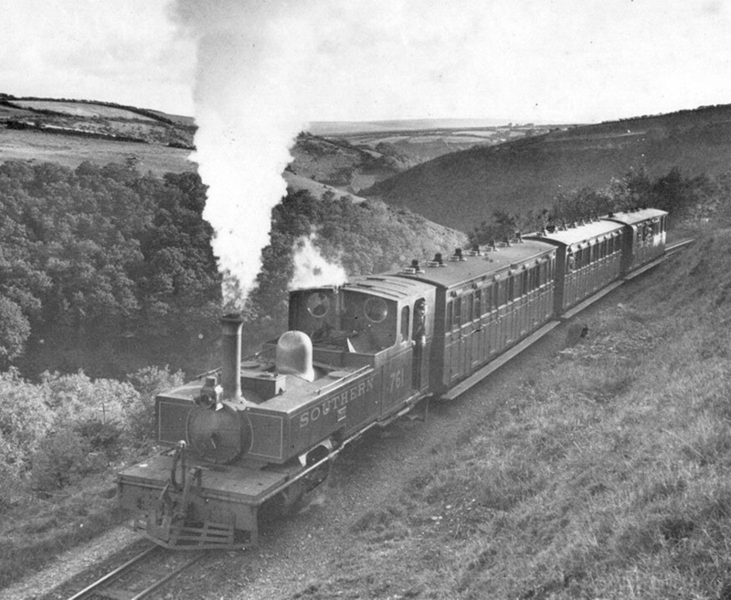 Locomotive the Lyn, Lynton and Barnstaple Railway; 517 | eHive