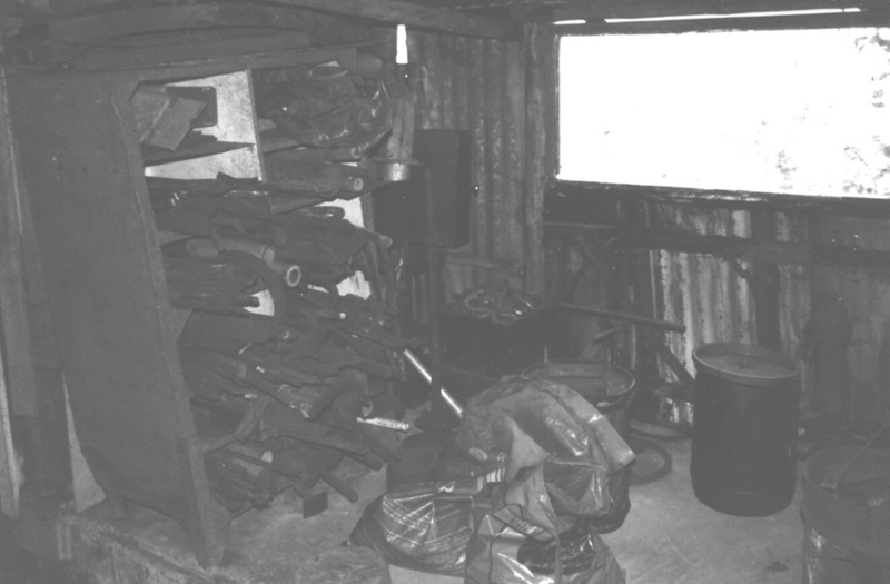 Walter Mousley, blacksmith from Petrockstow; 1993; 1330 | eHive