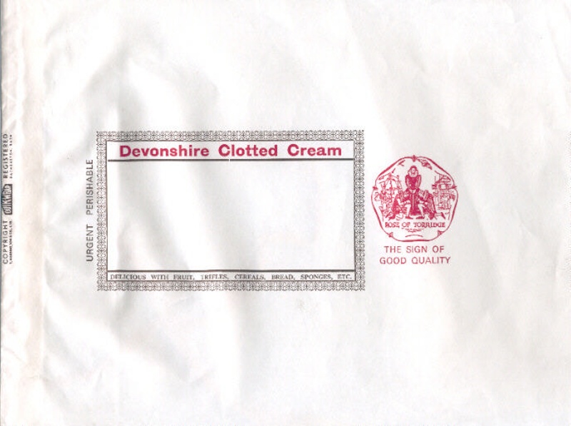 Clotted Cream label; 343343 | eHive