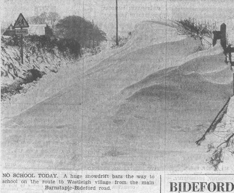Newspaper Cutting: Blizzards; 1978; 1113 | eHive