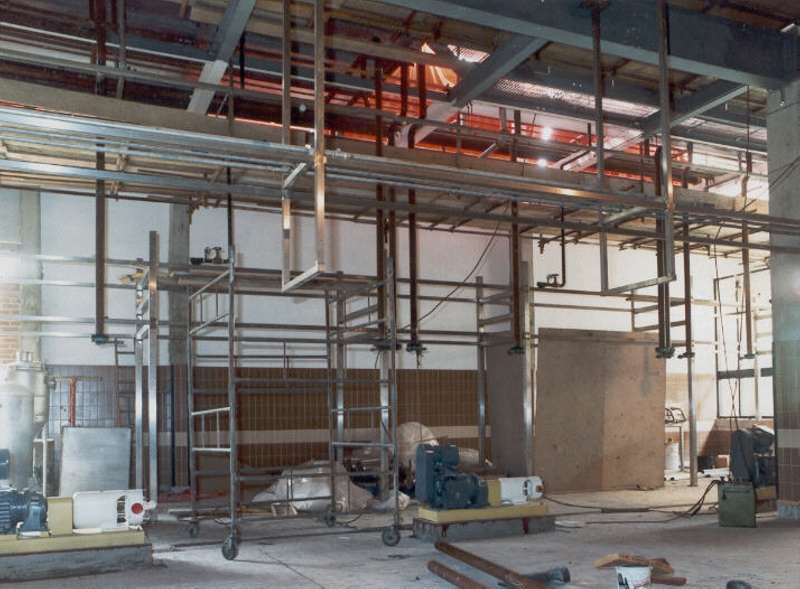 Phase 1 Re-Development: Pipe Layout; John E Kimber; 21/6/1982; 1745 | eHive