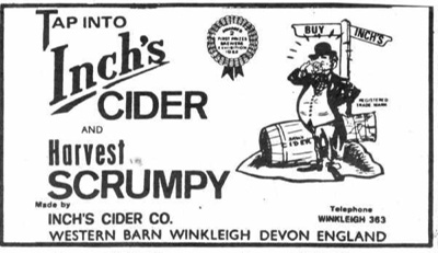 Inches Cider Advertisment; 5-738 | eHive