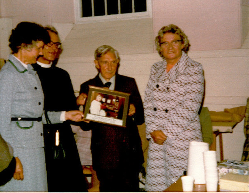 Witheridge Presentation to Jack Knight 1977.; 1977; 43-5879 | eHive