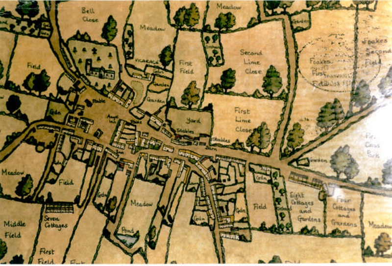 Witheridge Tithe Map; 1840; 43-5644 | eHive