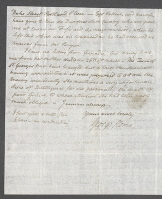George Home to Patrick Home 13 May 1796 The ongoing investigation into ...