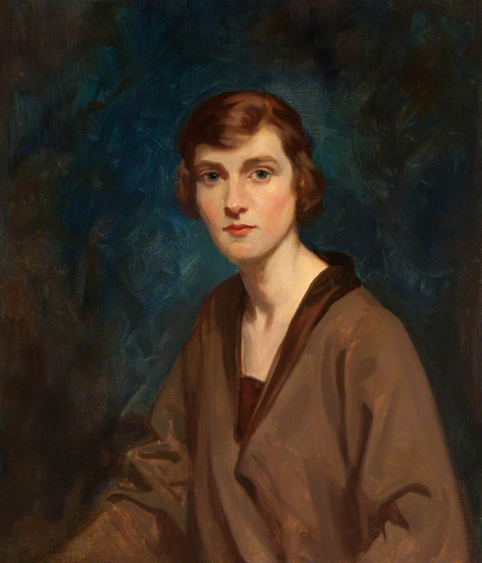 Portrait of Helen Milne Home Robertson (1905-87) Picture, oil on canvas ...