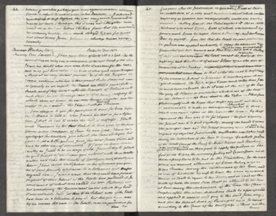 Letter Book - George Home to Thomas Hankey 10 Dec 1813 Thanks him for ...