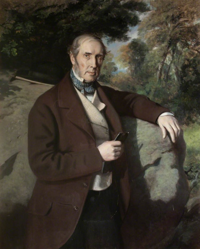 Portrait, David Milne Home (1805-1890) ; Charles Augustus Henry Lutyens ...
