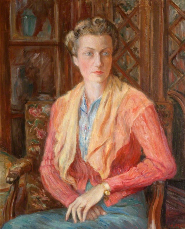 Portrait, Helen Milne Home Robertson (1905-87) Picture , oil on canvas ...