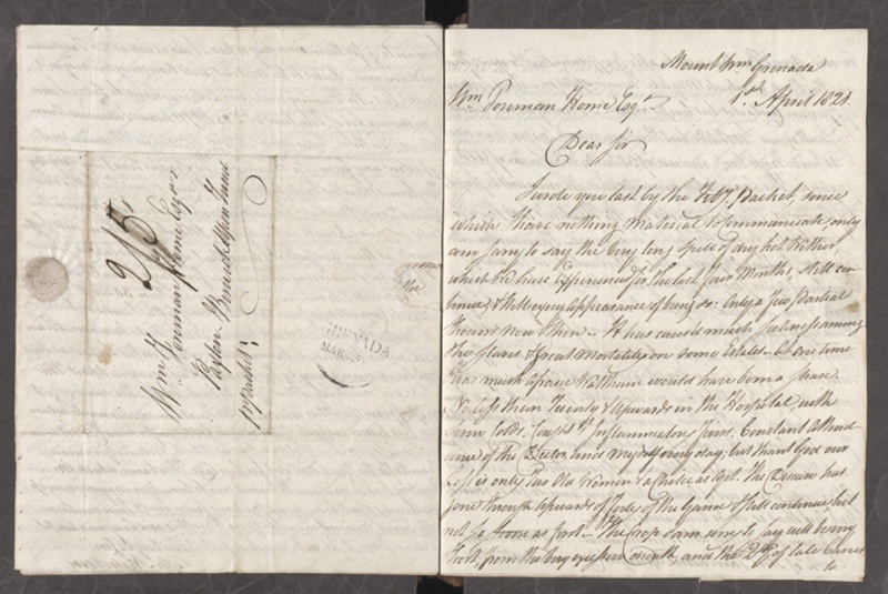 Correspondence between Robert Nicholson of Mount William Grenada and ...
