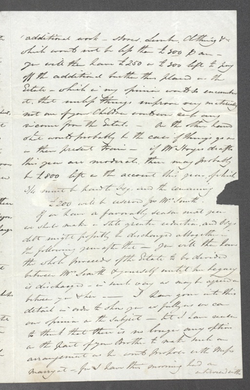 Letter - Thomson Hankey to William Foreman 17 May 1832 Would have been ...