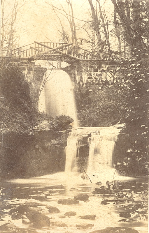 Photograph of the Chinese Bridge at Paxton circa 1900. | eHive
