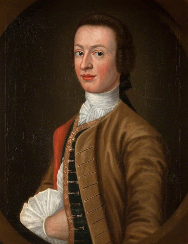 Portrait of George Home (1698-1760) younger (of Virginia from 1721 ...