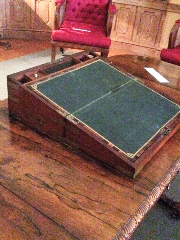 Writing slope, wooden; Unknown; 114F | eHive