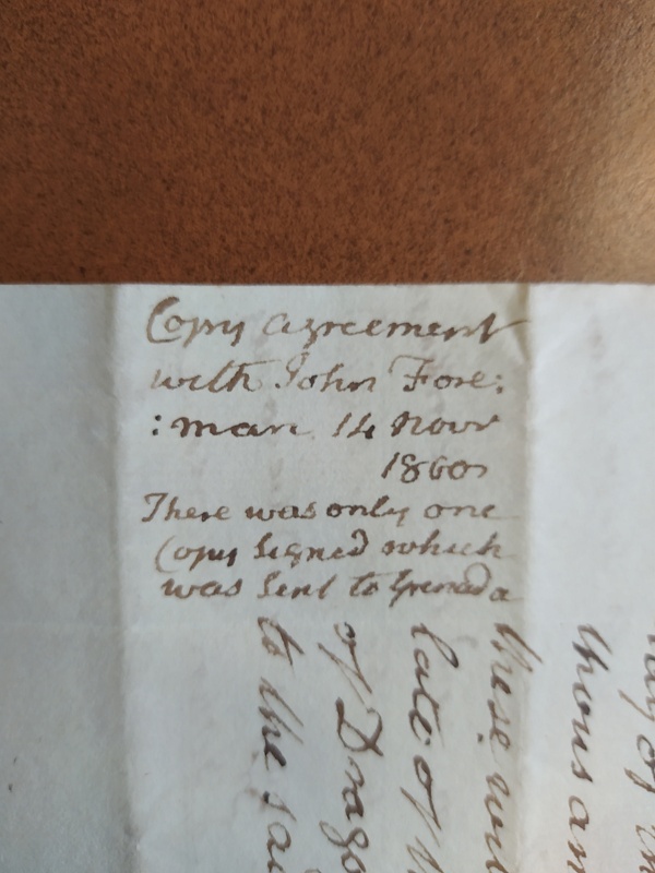 Indenture between George Home and John Foreman 14 November 1800 to ...