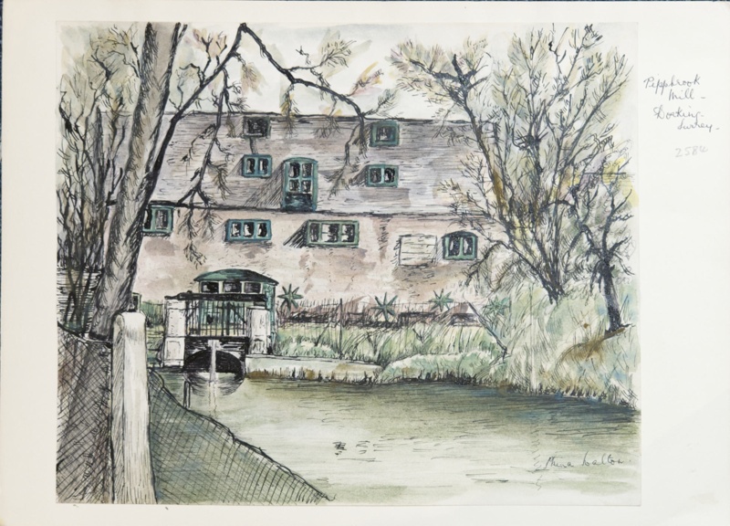 Pippbrook Mill, Dorking; Walton, Phina; 1895-1973; 2584 | eHive